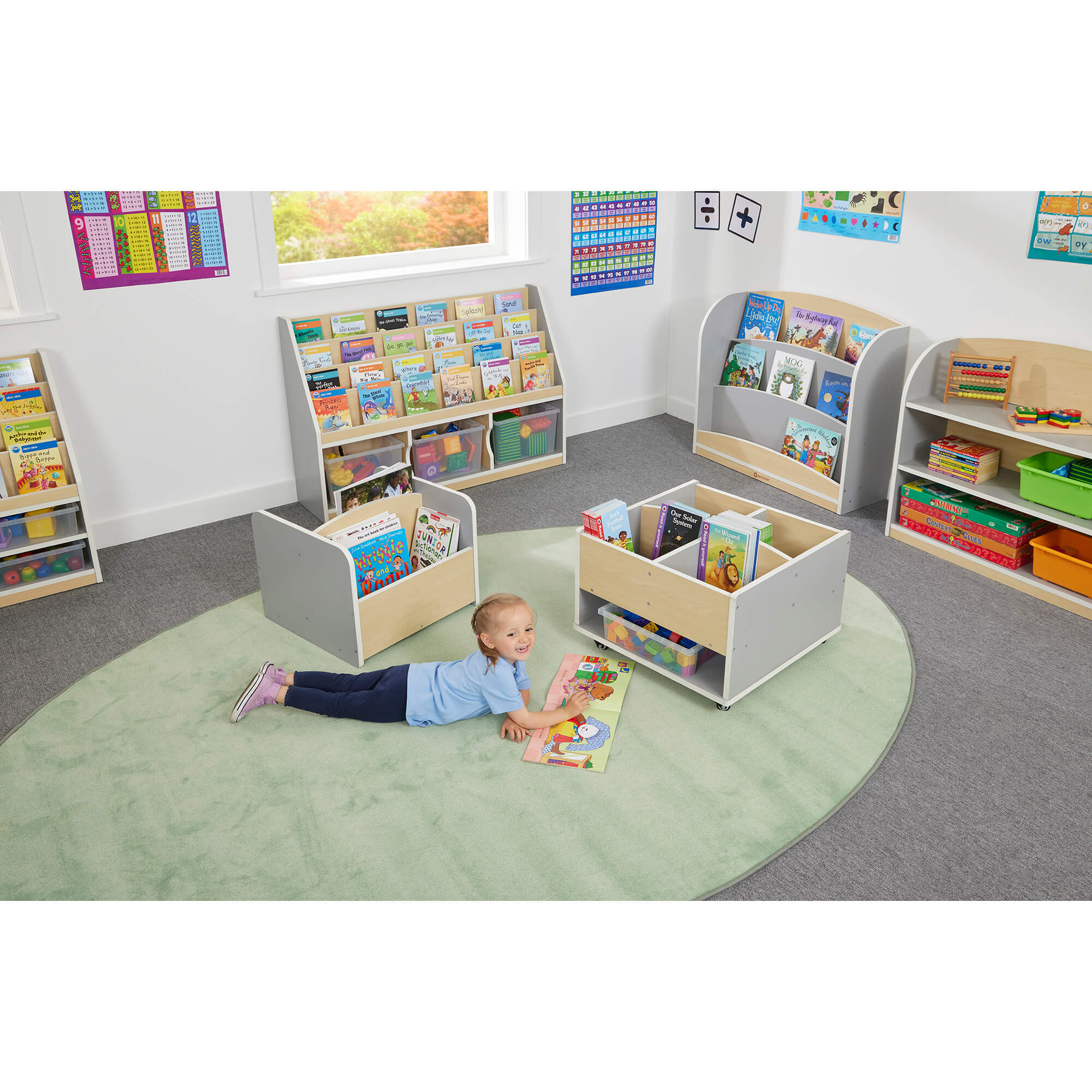 Modern Thrifty Big Book Storage Unit | Profile Education